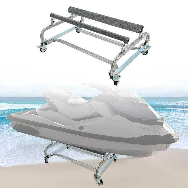 Kojem Jet Ski Stand 1000lbs Watercraft PWC Dolly Adjustable Sea-Doo Ya ...